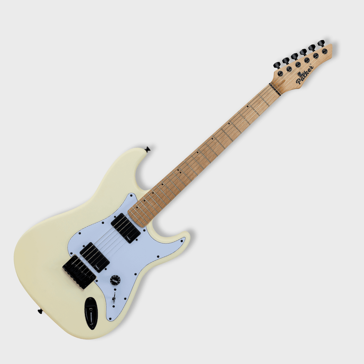 Palker | Palker Riff Reaper Ivory White Matte электрогитара с двумя ...